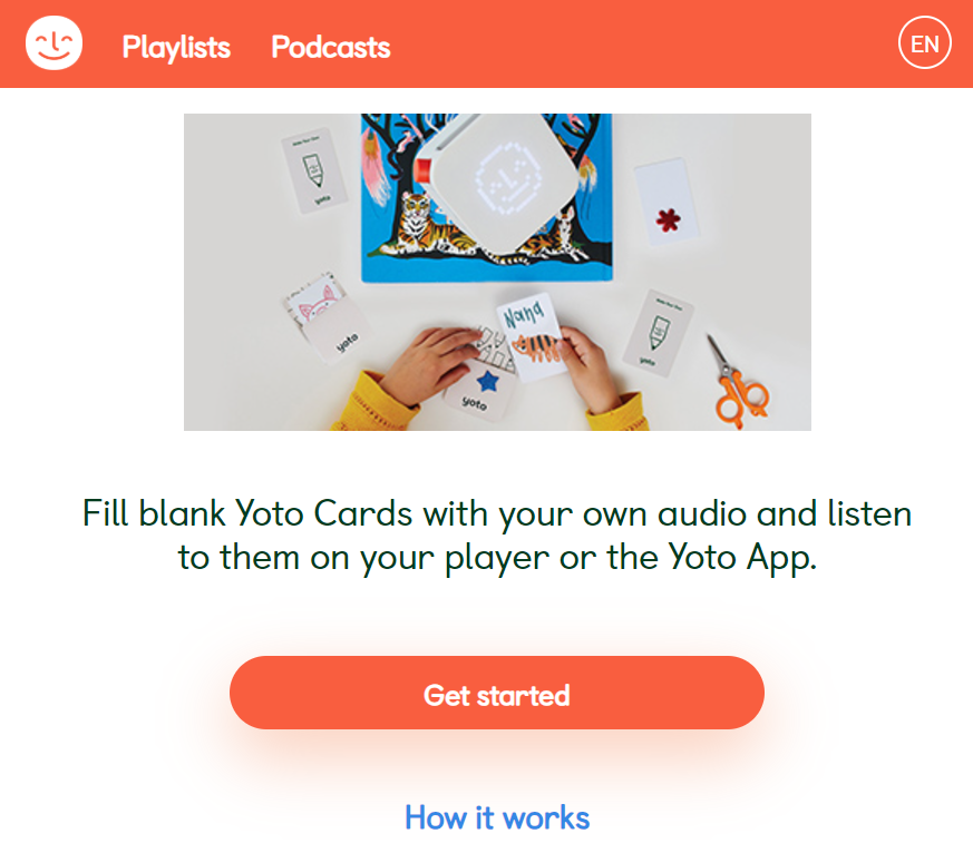 How to create a Make your Own (MYO) card for Yoto and upload content t ...